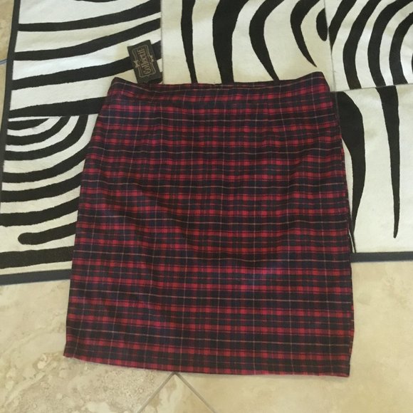 Collectif | Skirts | Unique Vintage Collectif Plaid Skirt Size 4xl 22 ...